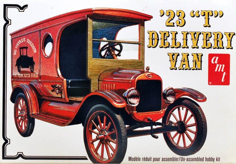 AMT #AMT860 1/25 '23 "T" Delivery Van