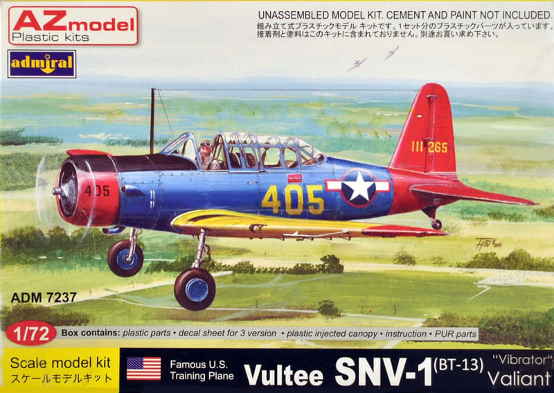 AZ Model #7237 1/72 Vultee SNV-1 (BT-13) Valiant