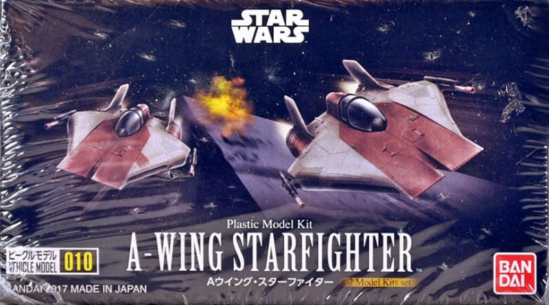 BANDAI #010 1/144 Star Wars A-Wing Starfighters (2)