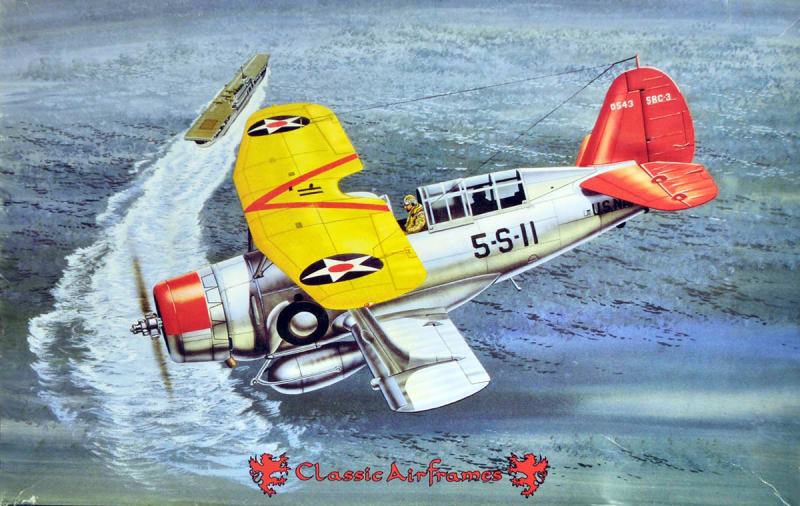 Classic Airframes #412 1/48 Curtiss SBC-3 Helldiver