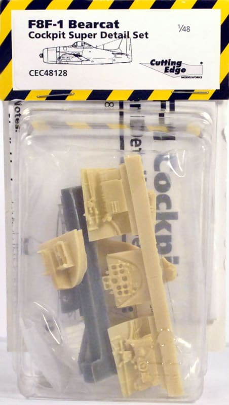 Cutting Edge 48128 F8F-1 Bearcat Cockpit Super Detail Set