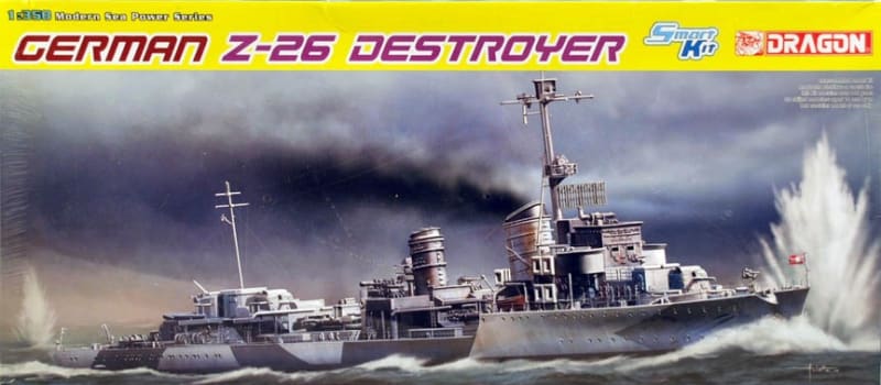DML/Dragon #1064 1/350 German Z-26 Destroyer - WWII
