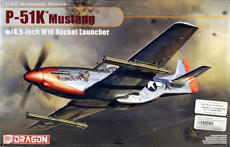 DML/Dragon #3224 1:32 P-51K Mustang w/M10 Rocket Launcher