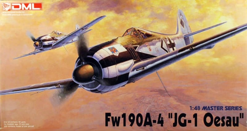 DML/Dragon #5524 1/48 Focke Wulf Fw 190A-4 JG1 Oesau