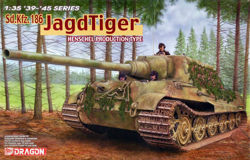 DML/Dragon #6285 1/35 Sd.Kfz. 186 Jagdtiger Henschel Production Type