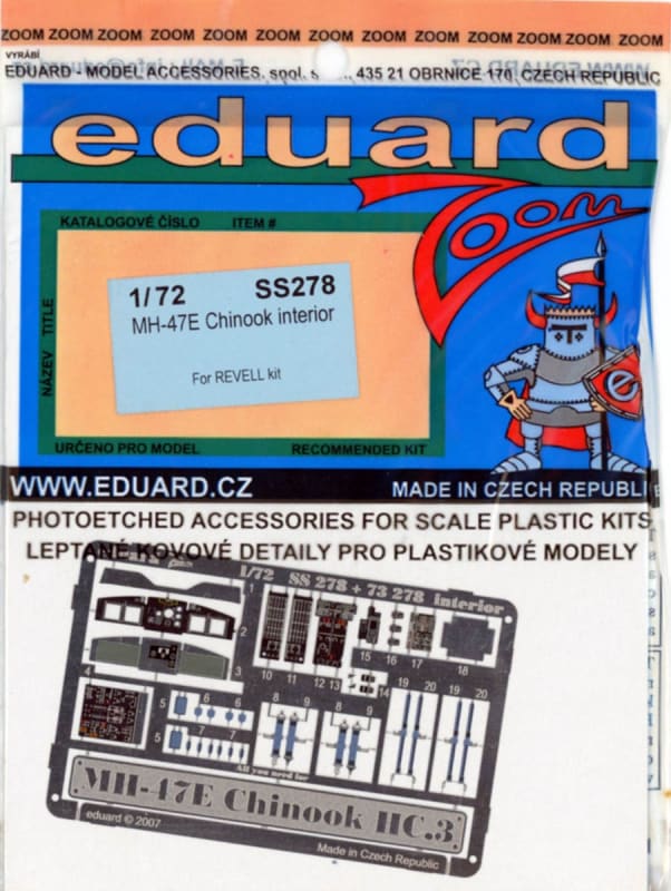 Eduard #SS278 1/72 MH-47E Chinook