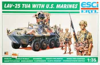 Esci #5028 1/35 LAV-25 TUA w/ U.S. Marines