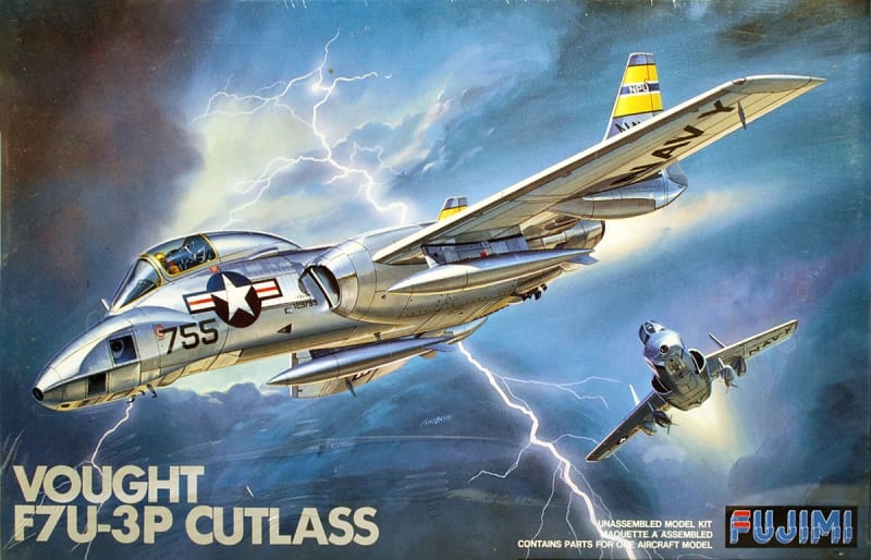 Fujimi #H-11 1/72 Vought F7U-3P Cutlass