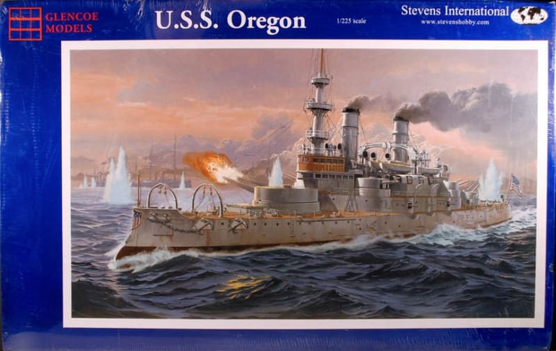 Glencoe #08301 1/225 USS Oregon