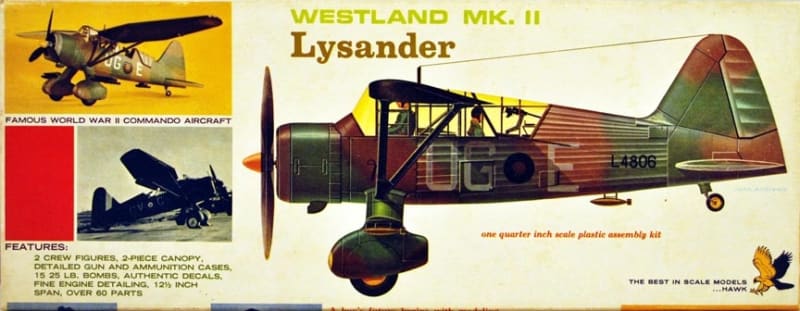 Hawk #563 1/48 Westland Lysander Mk. II