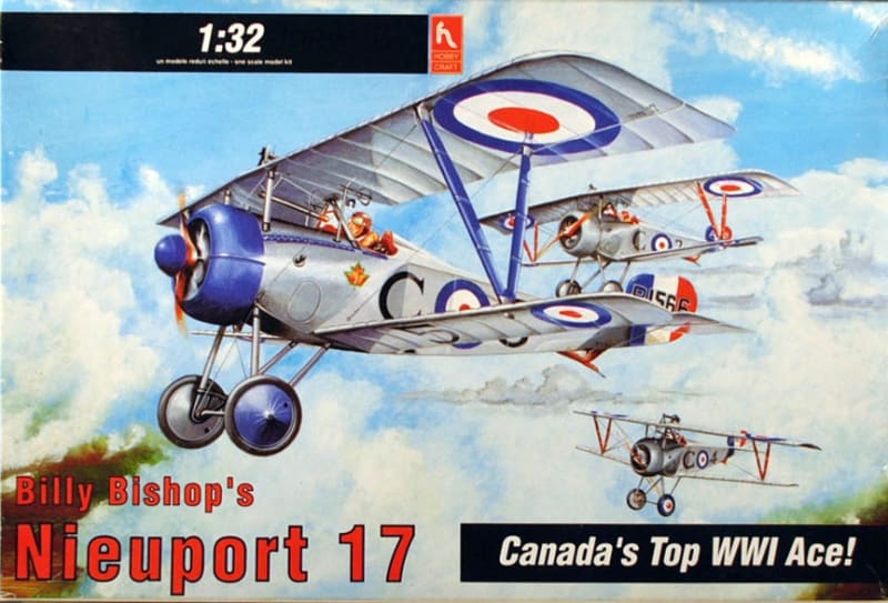 Hobby Craft 1682 1/32 Nieuport 17 - "Billy Bishop"