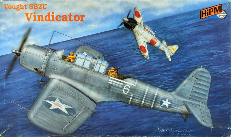 Historic Plastic Models #48001 1/48 SB2U Vindicator