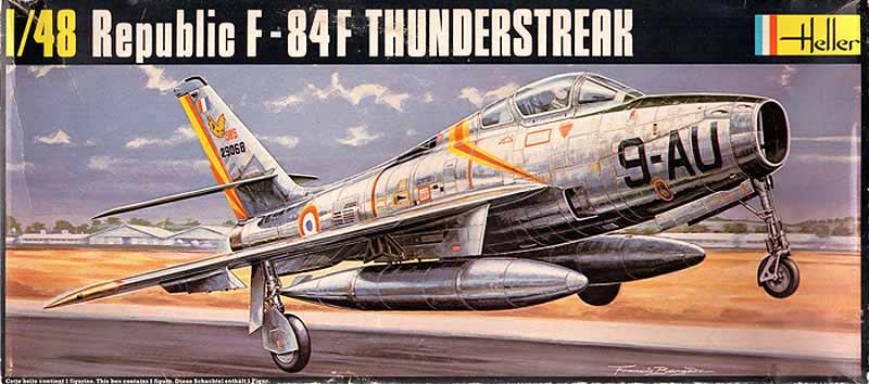 Heller 554 1/48 Republic F-84F Thunderstreak
