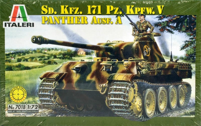 Italeri #7018 1/72 Sd.Kfz. 171 Pz.Kpfw.V Panther Ausf. A
