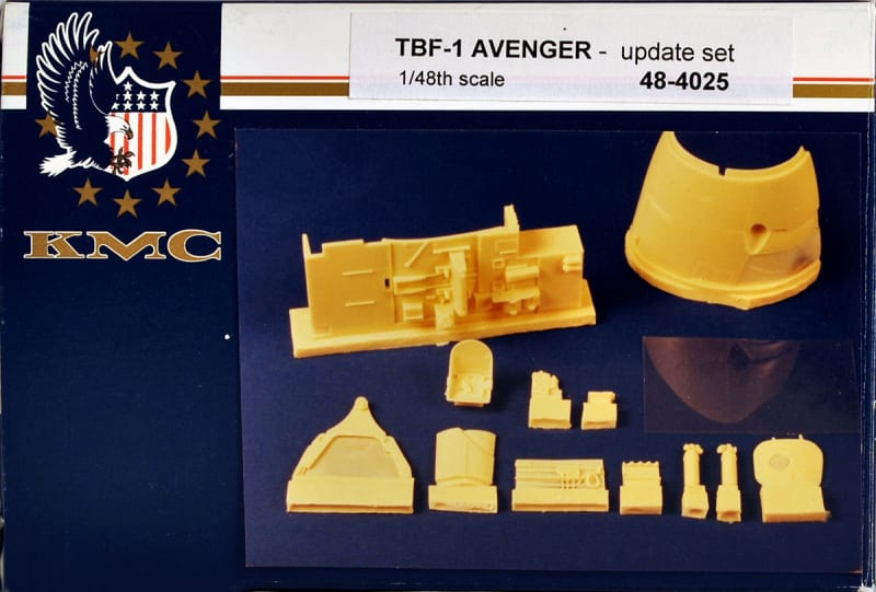 KMC #48-4025 1/48 TBF-1 Avenger Update Set