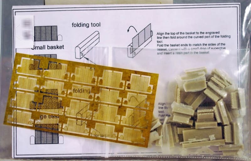 L' Arsenal AC35039 1/350 Floater Net Baskets