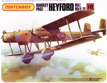 Matchbox #PK605 1/72 Handley Page Heyford