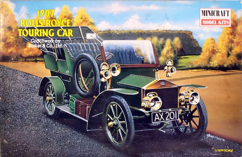 Minicraft #11215 1/16 1907 Rolls Royce Touring Car