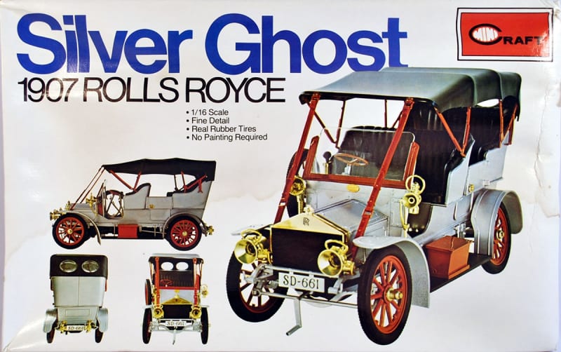 Minicraft #1514 1/16 1907 Silver Ghost Rolls Royce