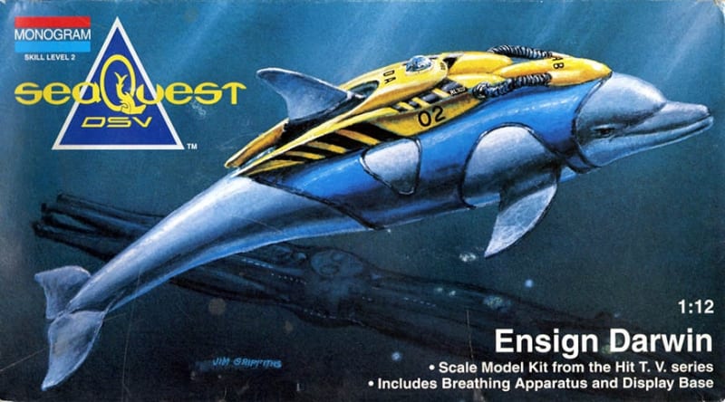 Monogram #3603 1/12 Seaquest DSV Ensign Darwin