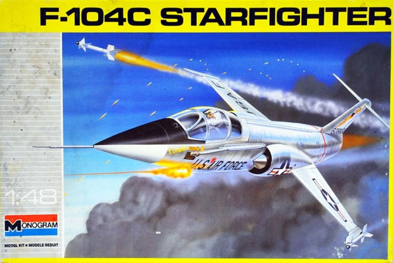 Monogram #5455 1/48 F-104C Starfighter