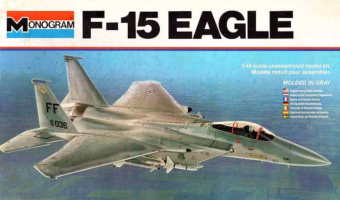 Monogram #5801 1/48 F-15 Eagle