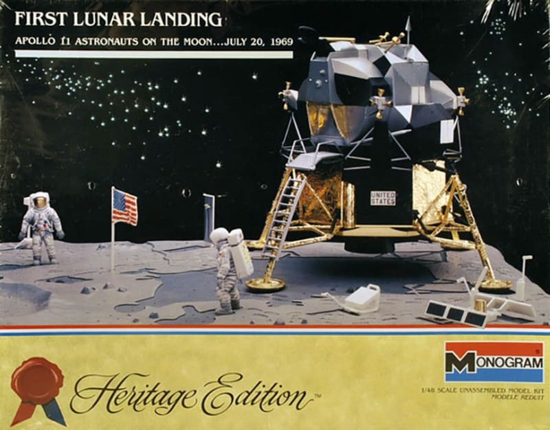 Monogram #6060 1/48 First Lunar Landing - Apollo 11