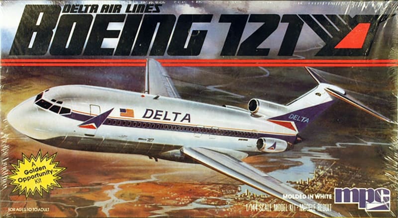 MPC #4702 1/144 Boeing 727 Delta Airlines