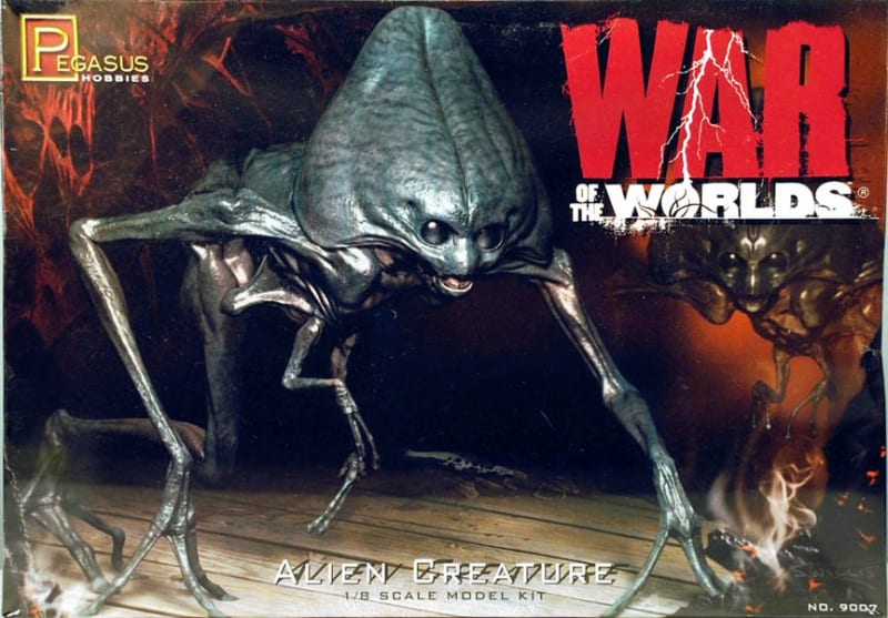 Pegasus Hobbies #9007 1/8 "War of the Worlds" Alien Creature