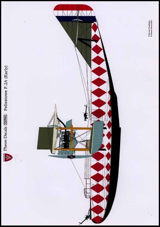 Pheon Decals #32058L 1/32 Felixstowe F2a (early)