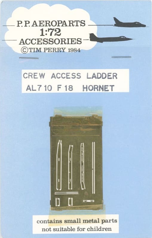 P.P. Aeroparts #AL710 1/72 F-18 Hornet Crew Access Ladder