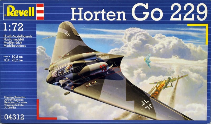 Revell 04312 1/72 Horten Go 229 Flying Wing