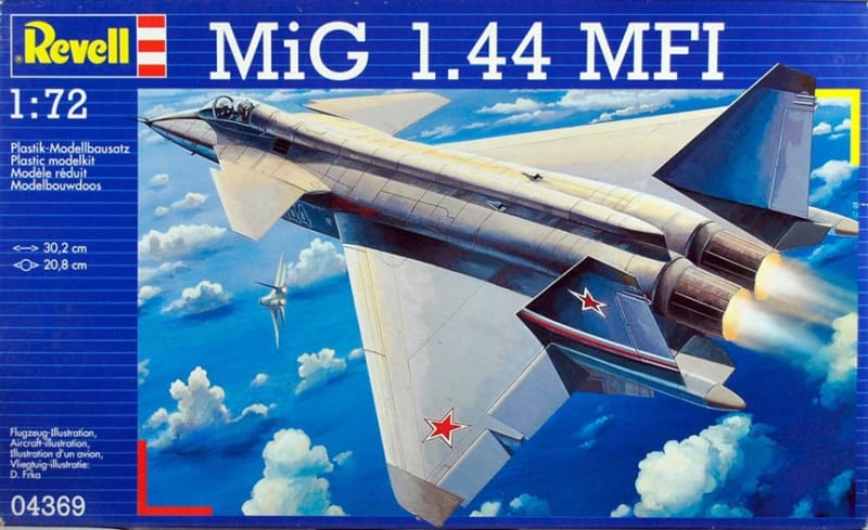 Revell #04369 1/72 MiG 1.44 MFI