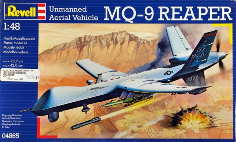 Revell #04865 1/48 MQ-9 Reaper - Unmanned Aerial Vehicle
