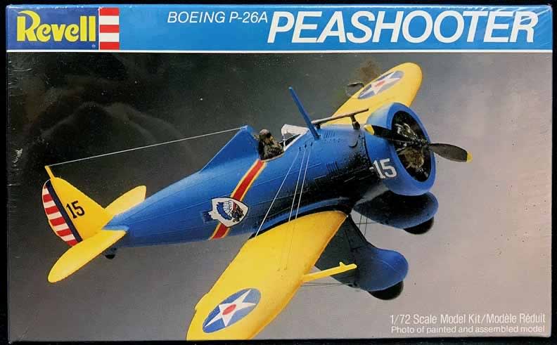 Revell #4117 1/72 Boeing P-26A Peashooter