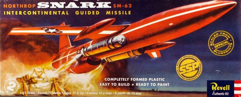 Revell #85-7810 1/81 Northrop SM-62 Snark - SSP