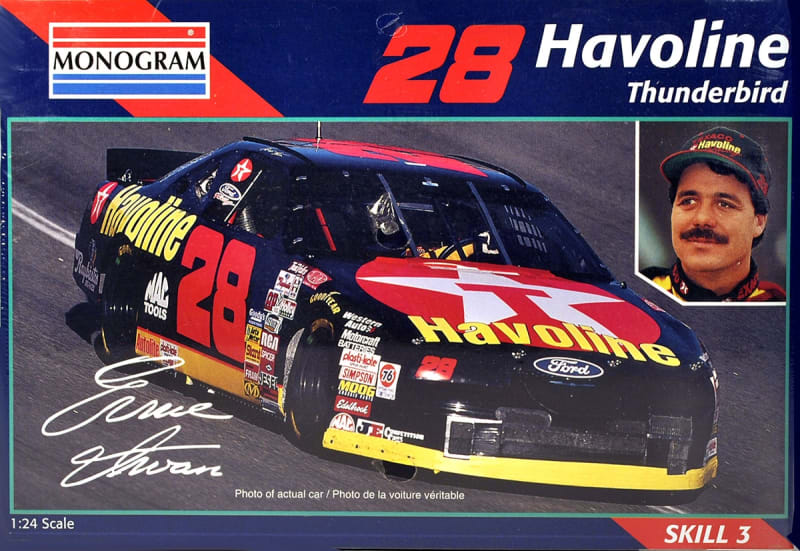 Monogram #85-2471 Ernie Irvan #28 Havoline Thunderbird
