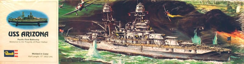 Revell #H-302 1/426 USS Arizona Battleship