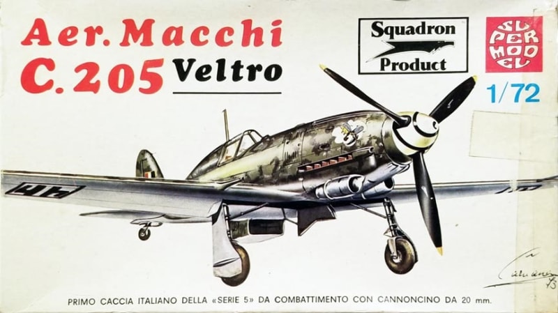 Supermodel #013 1/72 Macchi C. 205 Veltro