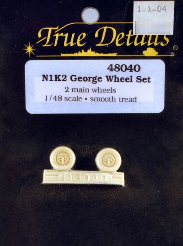 True Details #48040 1/48 N1K2 "George" Wheel Set