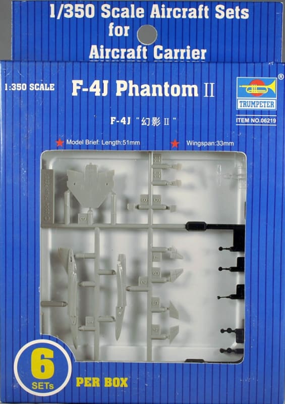 Trumpeter #06219 1/350 F-4J Phantom II