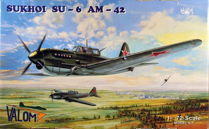 Valom #72001 1/72 Sukhoi SU-6 AM-42