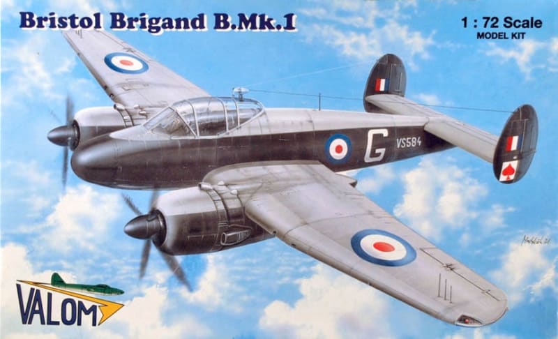 Valom #72030 1/72 Bristol Brigand B.Mk.I
