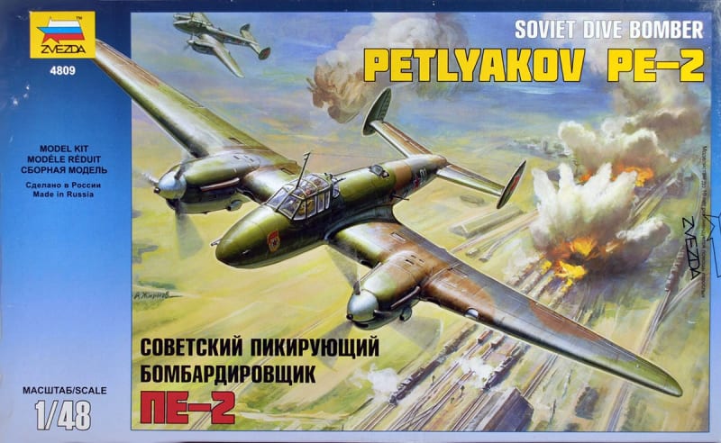 Zvezda #4809 1/48 Petlyakov PE-2
