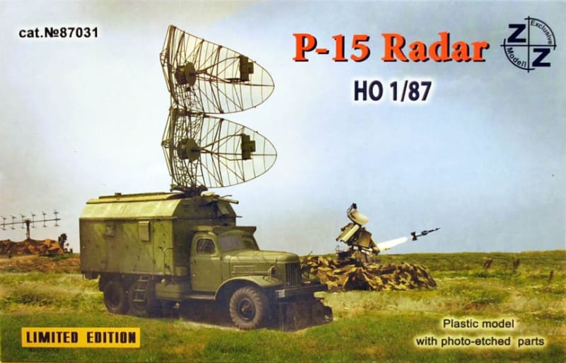 ZZ Modell #87031 1/87 P-15 Radar Vehicle