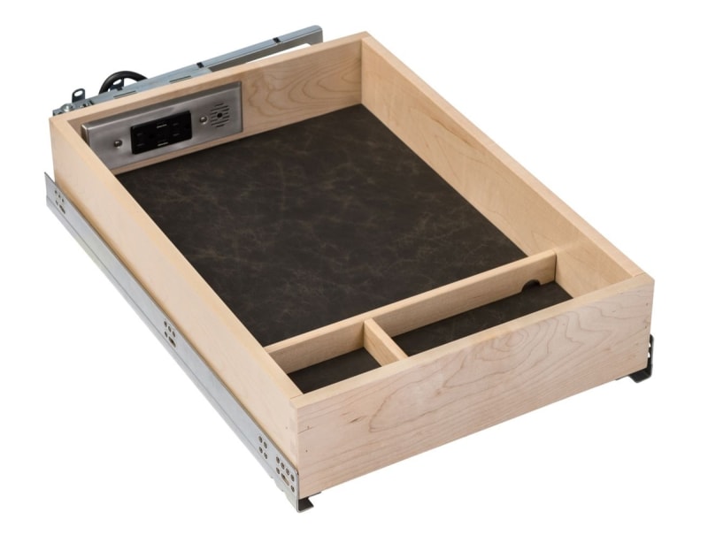 Century Components Galaxy Charging Drawer - 15" Opening AC and USB-A ...