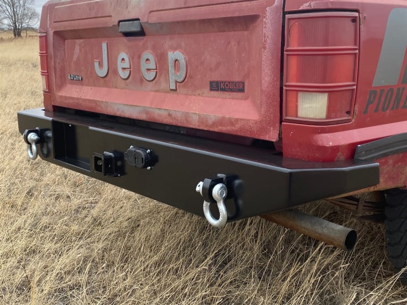Rock Hard 4x4™ Patriot Series Rear Bumper for Comanche MJ 1986 - 1992 ...