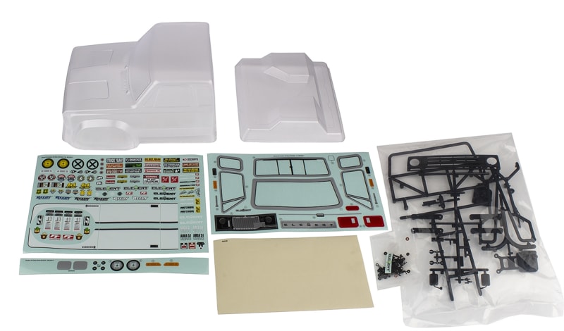 Element RC Sendero HD Body Set, Clear