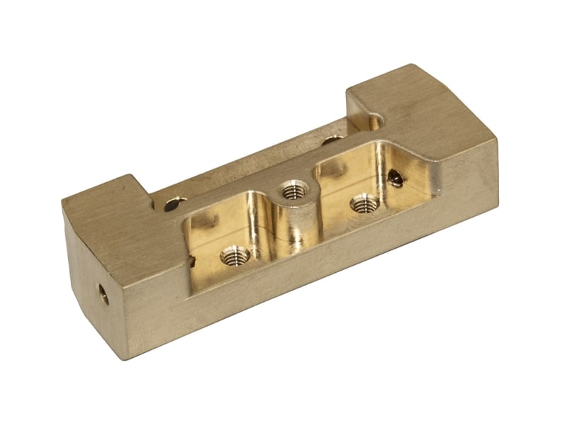 Factory Team DR10M Brass Arm Mount D, 50g
