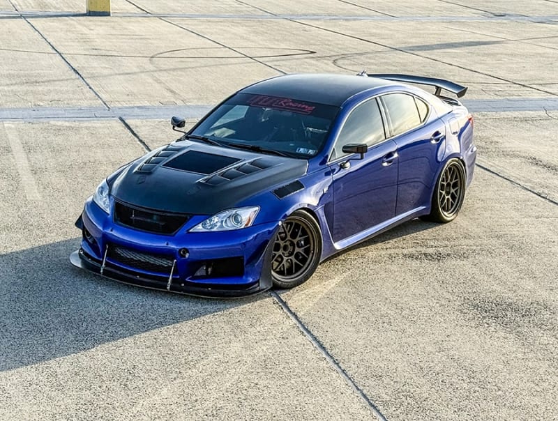 Lexus ISF Adjustable Carbon Fiber Wing